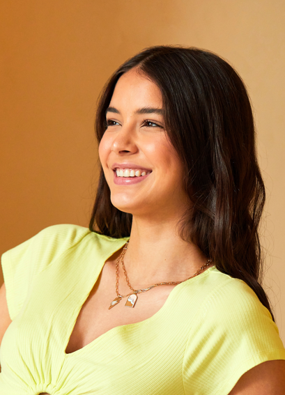 Hula Necklace in Gold – Foxy Originals