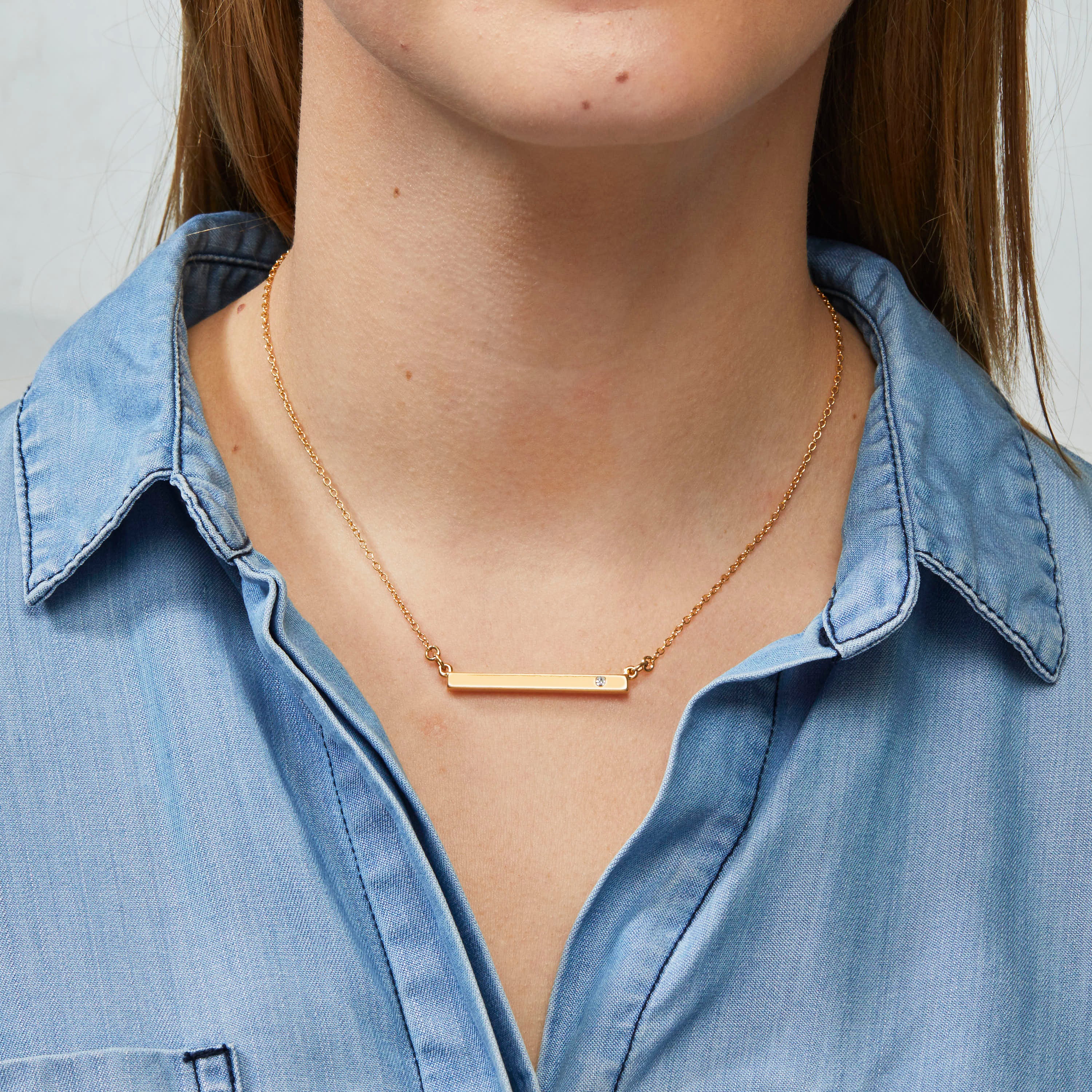 Skyler Necklace in Gold – Foxy Originals